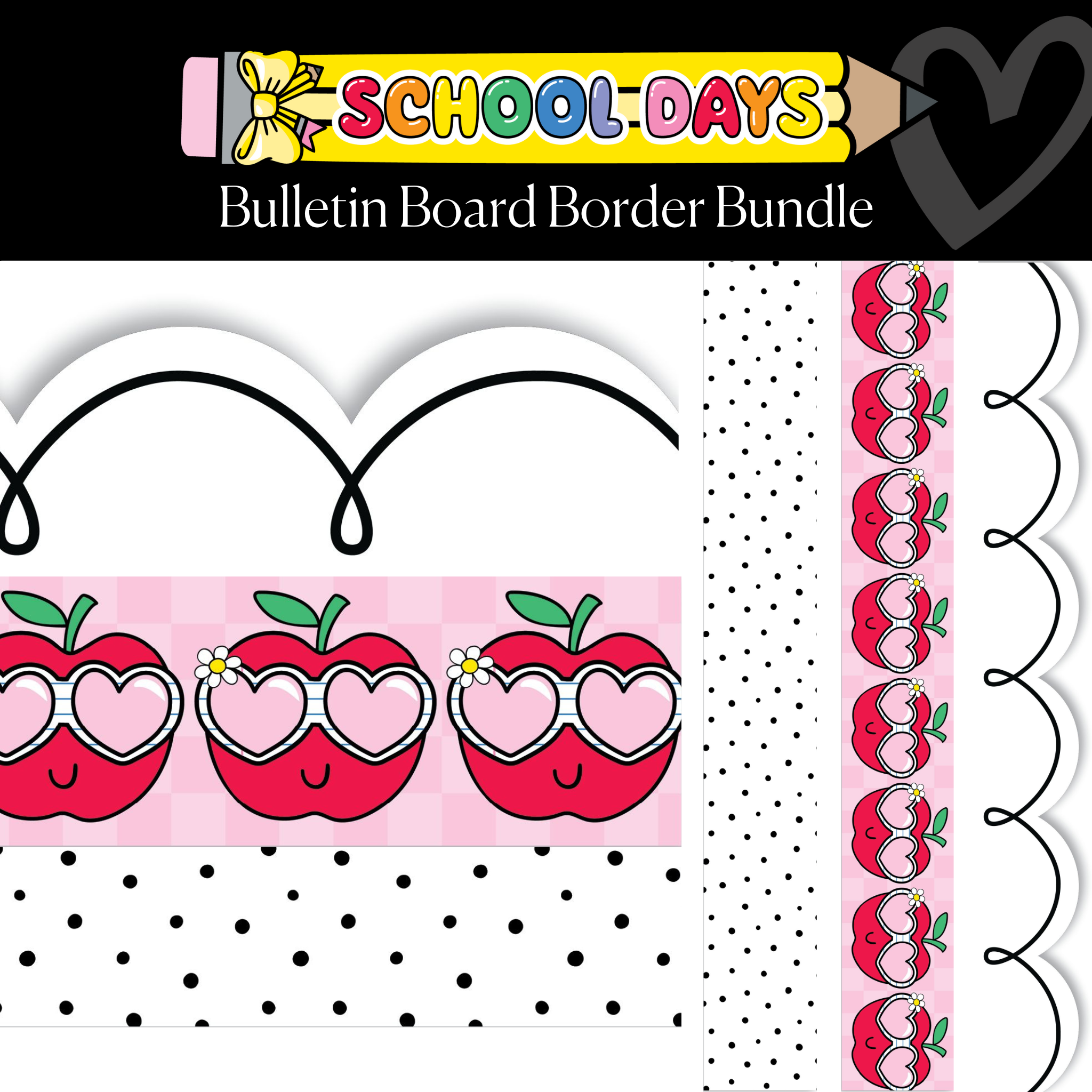 Cool to the Core Bulletin Board Border Bundle | School Days ...