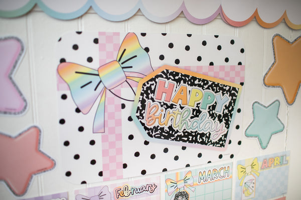 Classroom Birthday | Saved By The Pastel | Printable Classroom Decor ...