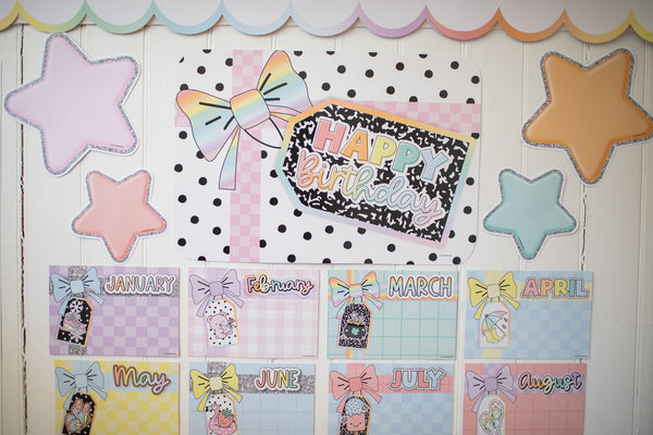 Classroom Birthday | Saved By The Pastel | Printable Classroom Decor ...