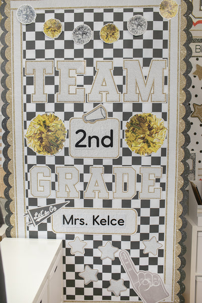 Team Grade | Classroom Door Decorations | School Spirit | Schoolgirl S ...