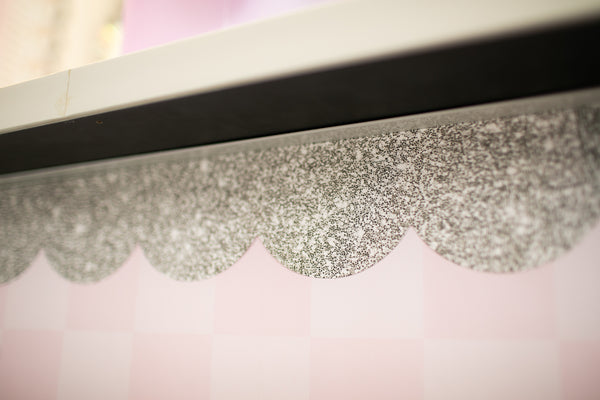 Moondust Silver Glitter | Bulletin Board Borders | Schoolgirl Style