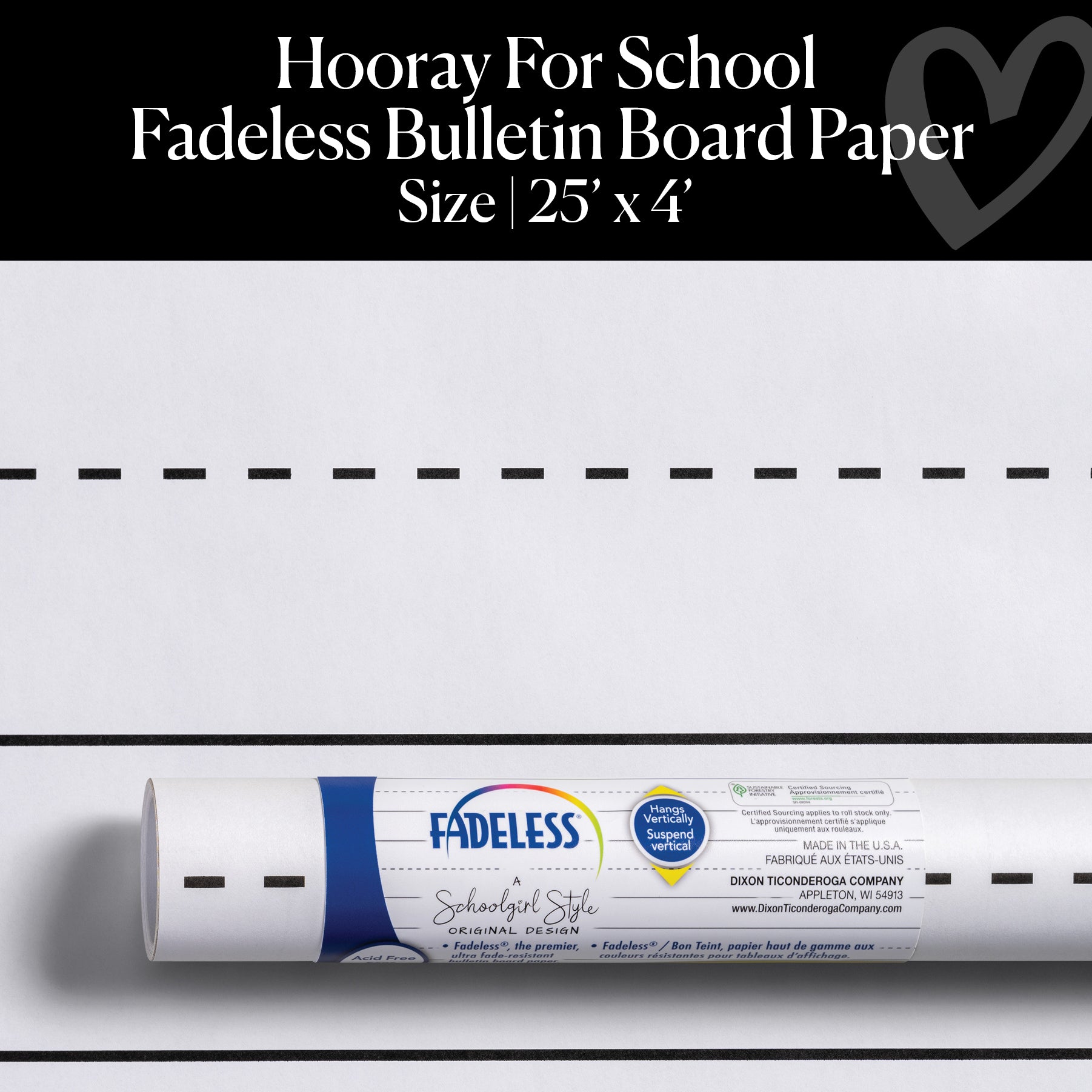 Handwriting Bulletin Board Paper for Smart Classrooms – Schoolgirl Style