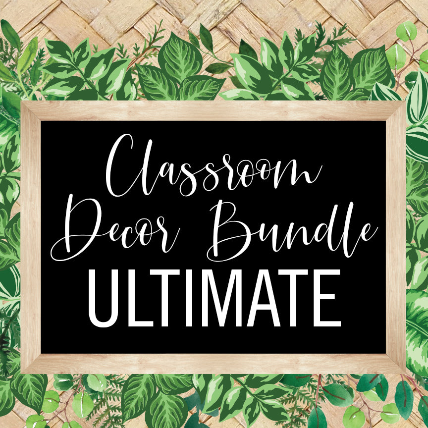 Simply Boho Ultimate Pre-Printed and Printable Classroom Decor Bundle ...