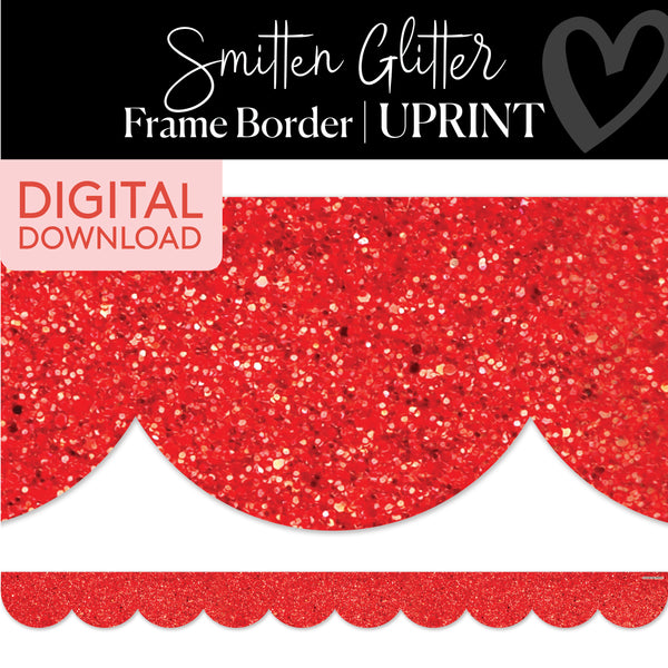 Smitten Glitter | Bulletin Board Borders | Printable Classroom Decor ...