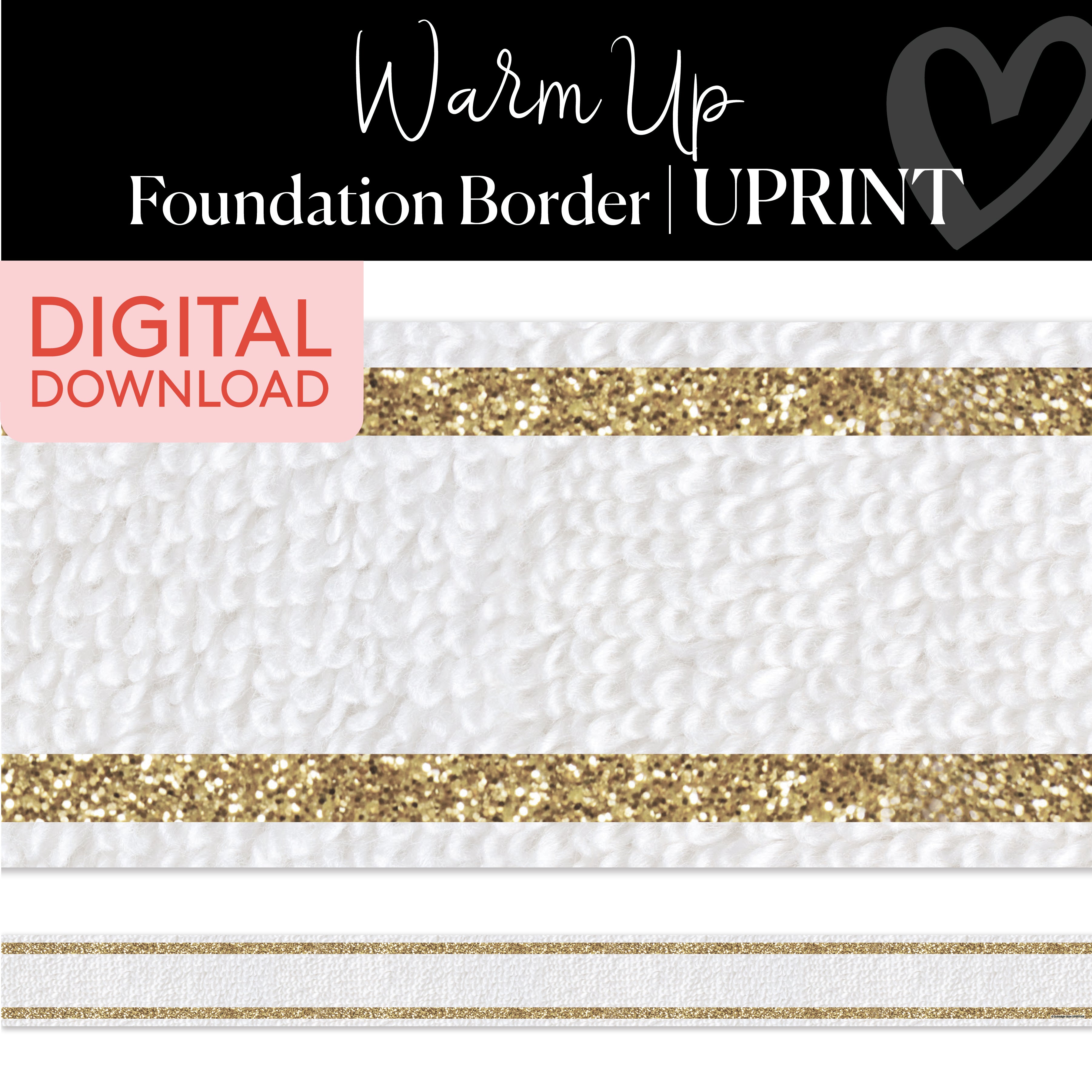 Printable School Spirit Classroom Border – Schoolgirl Style