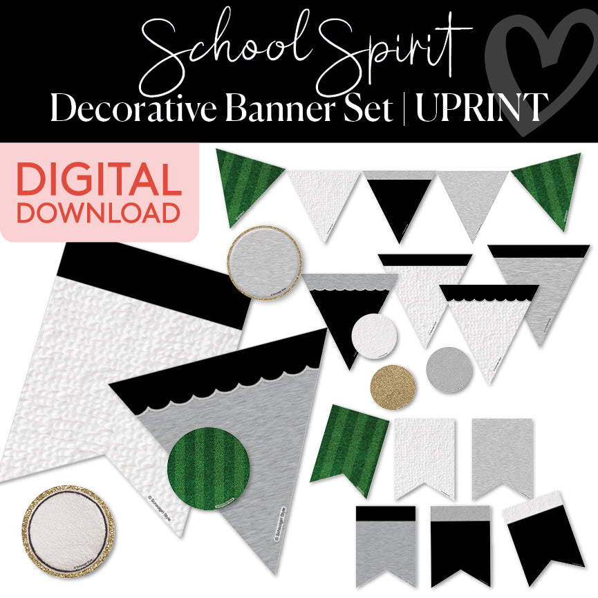 Classroom Banners | School Spirit | Printable Classroom Decor | School ...