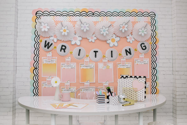 Friendship Bead Bulletin Board Letters | DIY Inspirational Classroom H ...