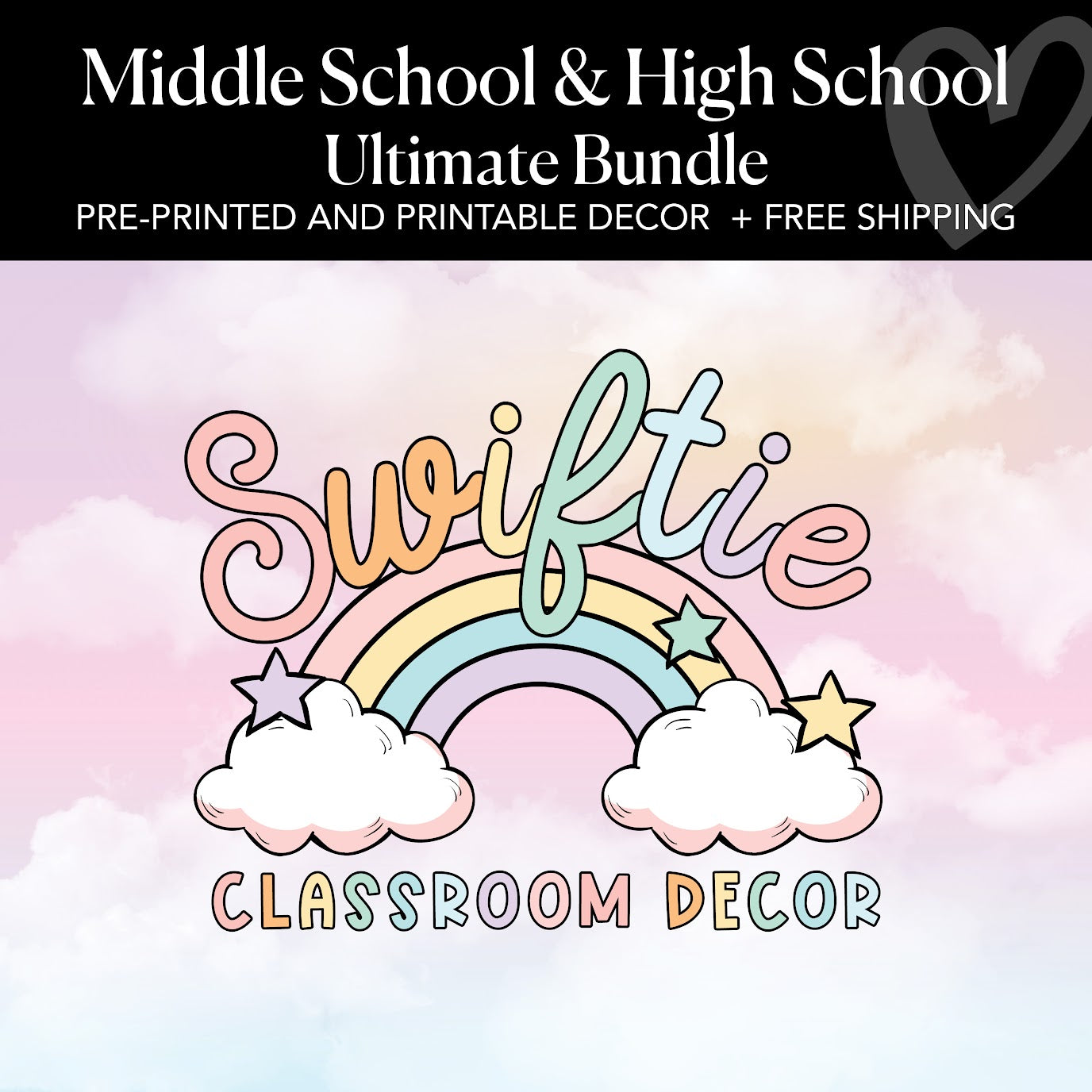 Swiftie Classroom Decor | Middle School & High School Ultimate Bundle ...