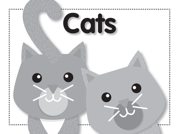 Classroom Library Labels | Just Teach Black and White | Schoolgirl Style