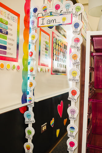 Affirmation Station | Rainbow Classroom Decor | Schoolgirl Style