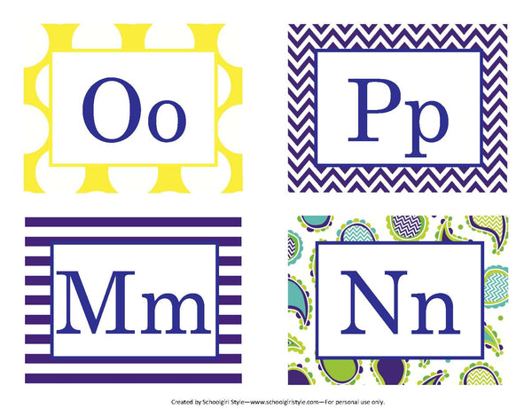 Word Wall Labels | Frogs | Schoolgirl Style