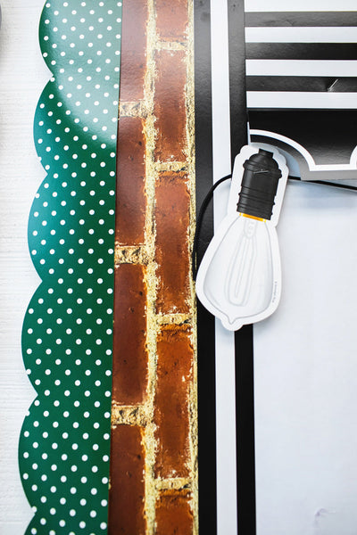 Vintage Light Bulb CutOut|UPRINT – Schoolgirl Style