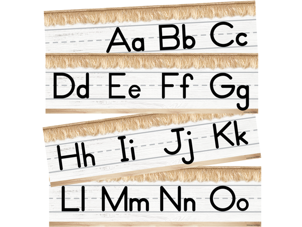 Alphabet Line: Manuscript Mini Board|Schoolgirl Style
