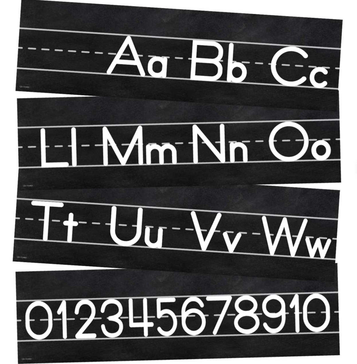 Alphabet Line | Mini Bulletin Board Set | Industrial Chic | Schoolgirl ...