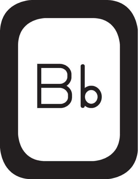 Manuscript Alphabet Cards | Black, White and Stylish Brights ...