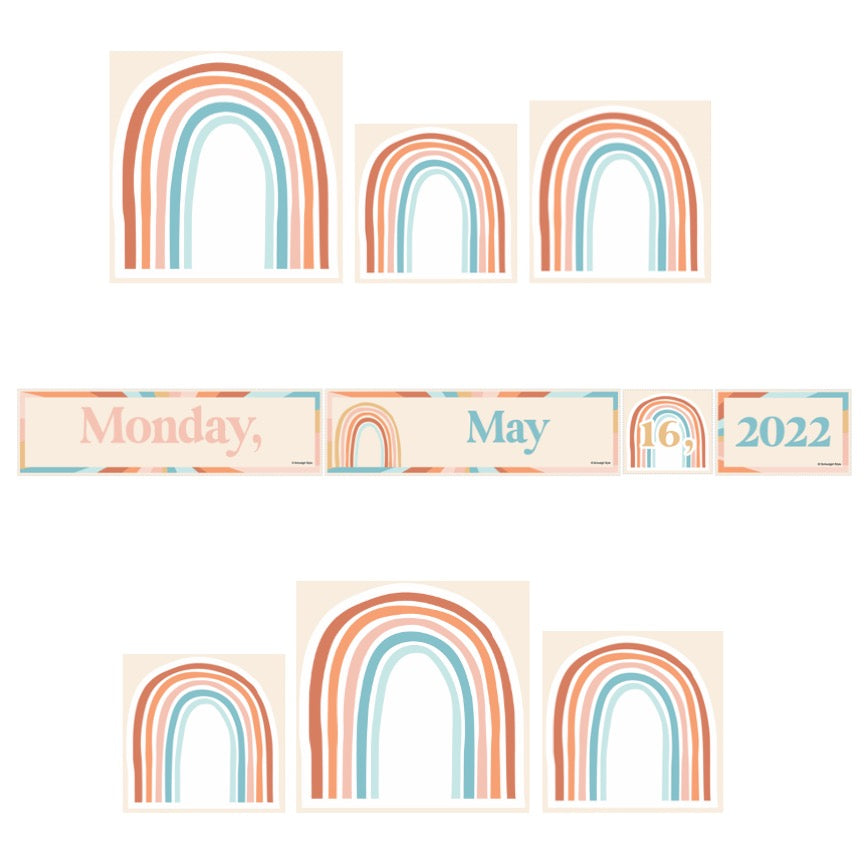 Flip Calendar | Retro Classroom Decor | Schoolgirl Style