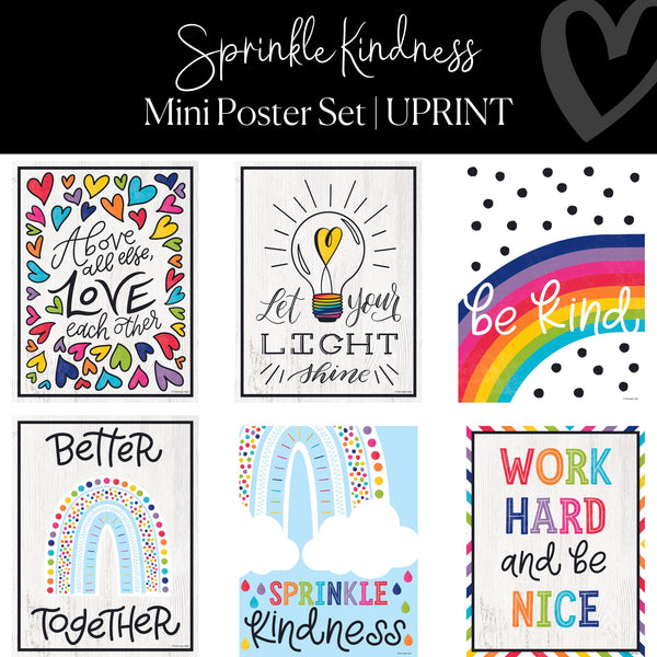 Classroom Posters | Rainbow Classroom Decor | Schoolgirl Style