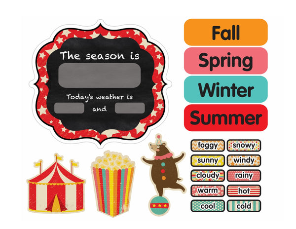 Calendar Set | Vintage Circus | UPRINT | Schoolgirl Style