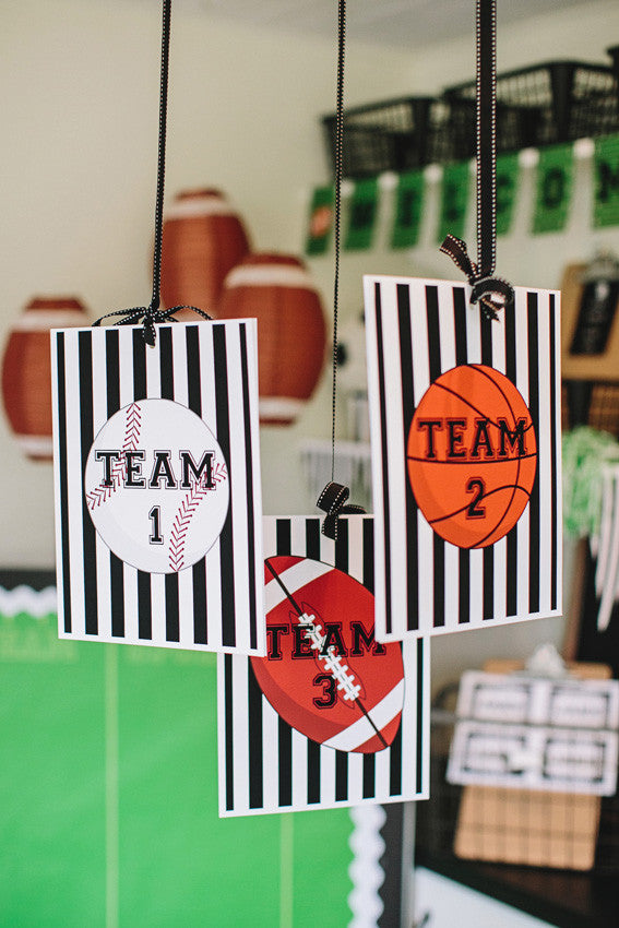 Table/Center Signs | Totally Teamwork | Schoolgirl Style