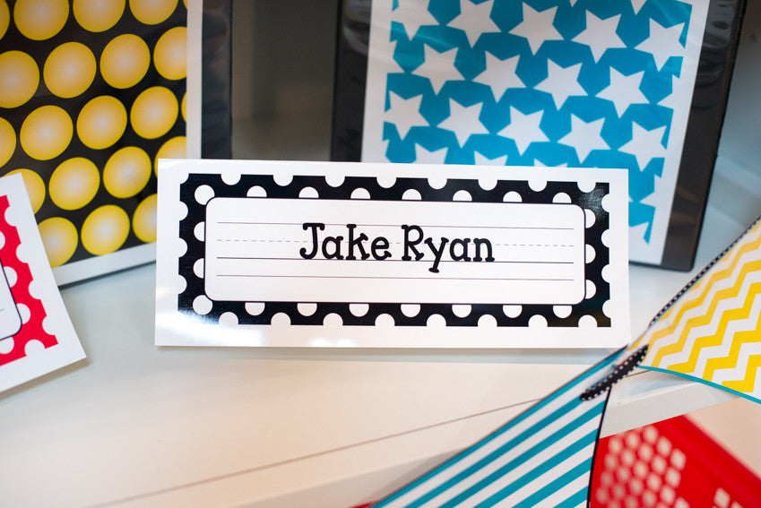 Nameplates | Hooray for Hollywood | Schoolgirl Style