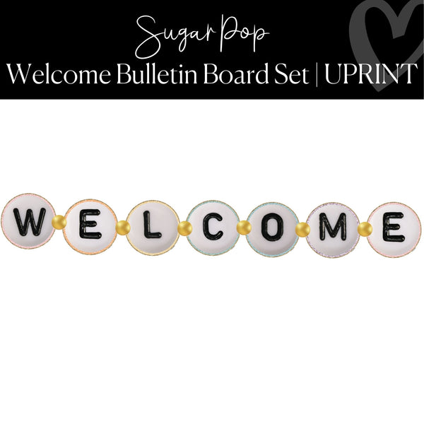 Friendship Beads "Welcome" Bulletin Board Set | Schoolgirl Style