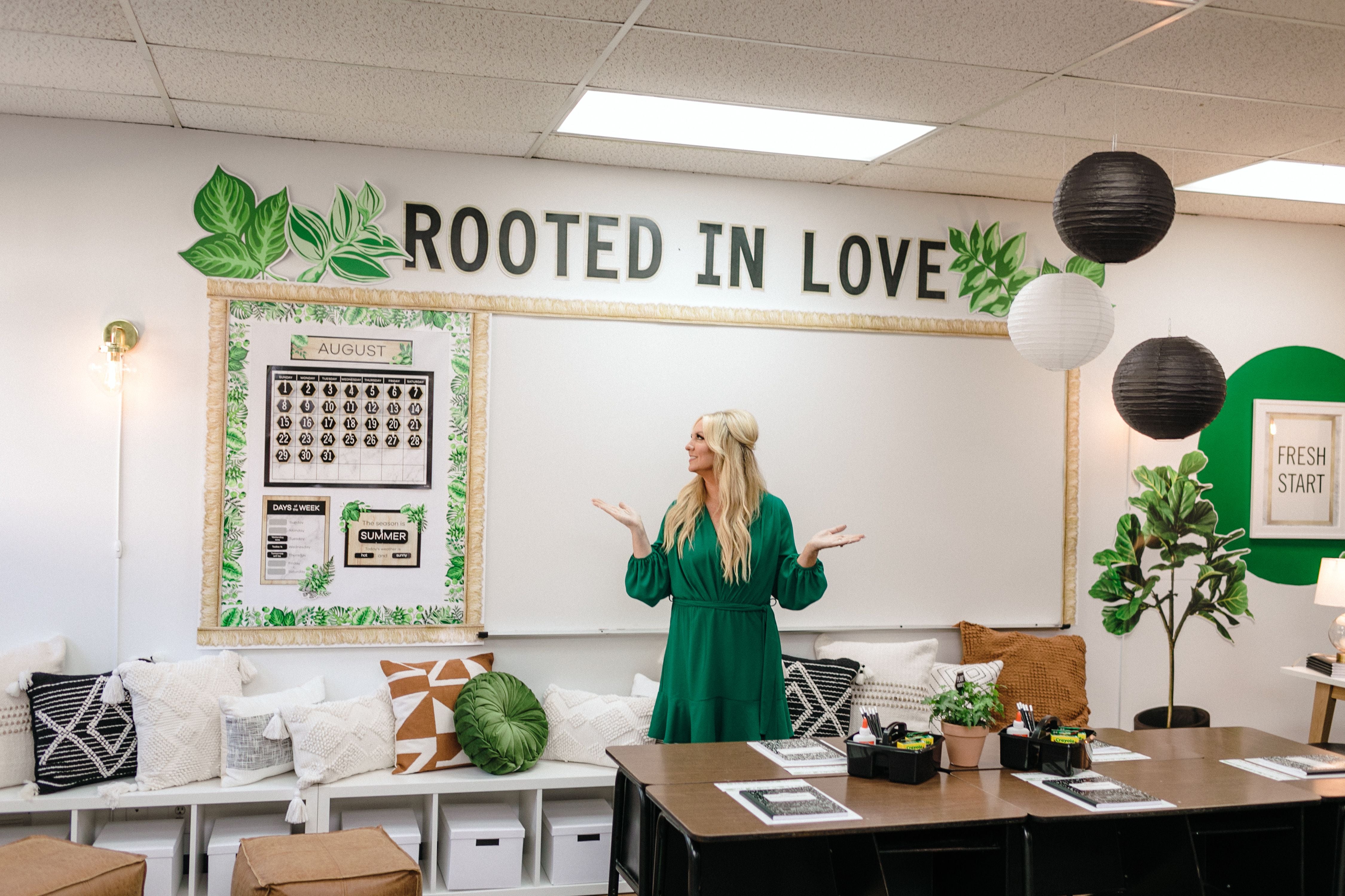 Simply Boho Classroom Makeover | Schoolgirl Style