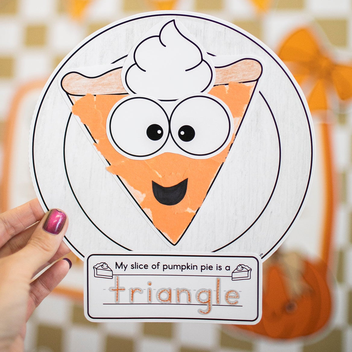 Pumpkin Pie Craft Ideas – Schoolgirl Style