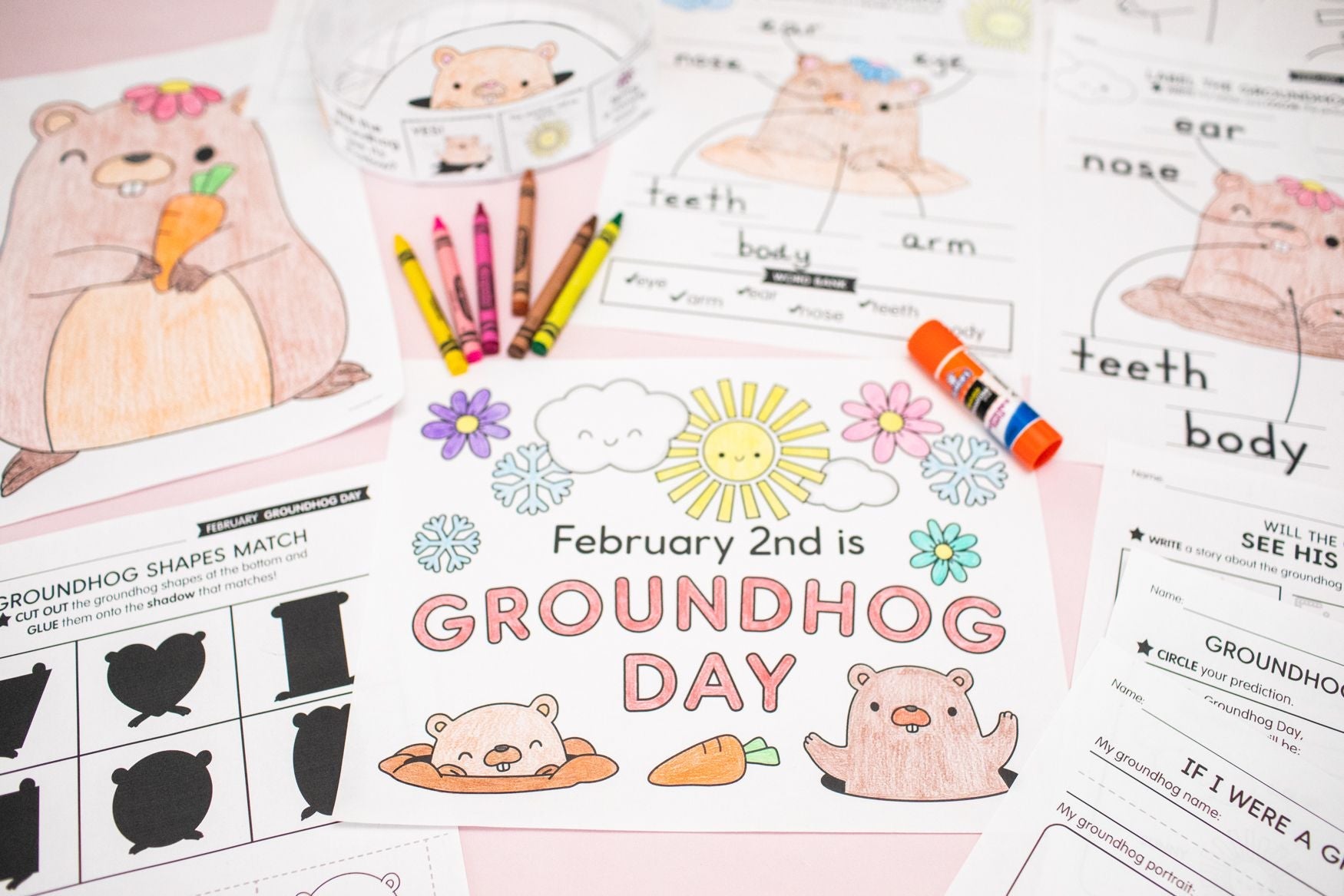 Groundhog Day Crafts & Activities | Ready, Set, TEACH! – Schoolgirl Style
