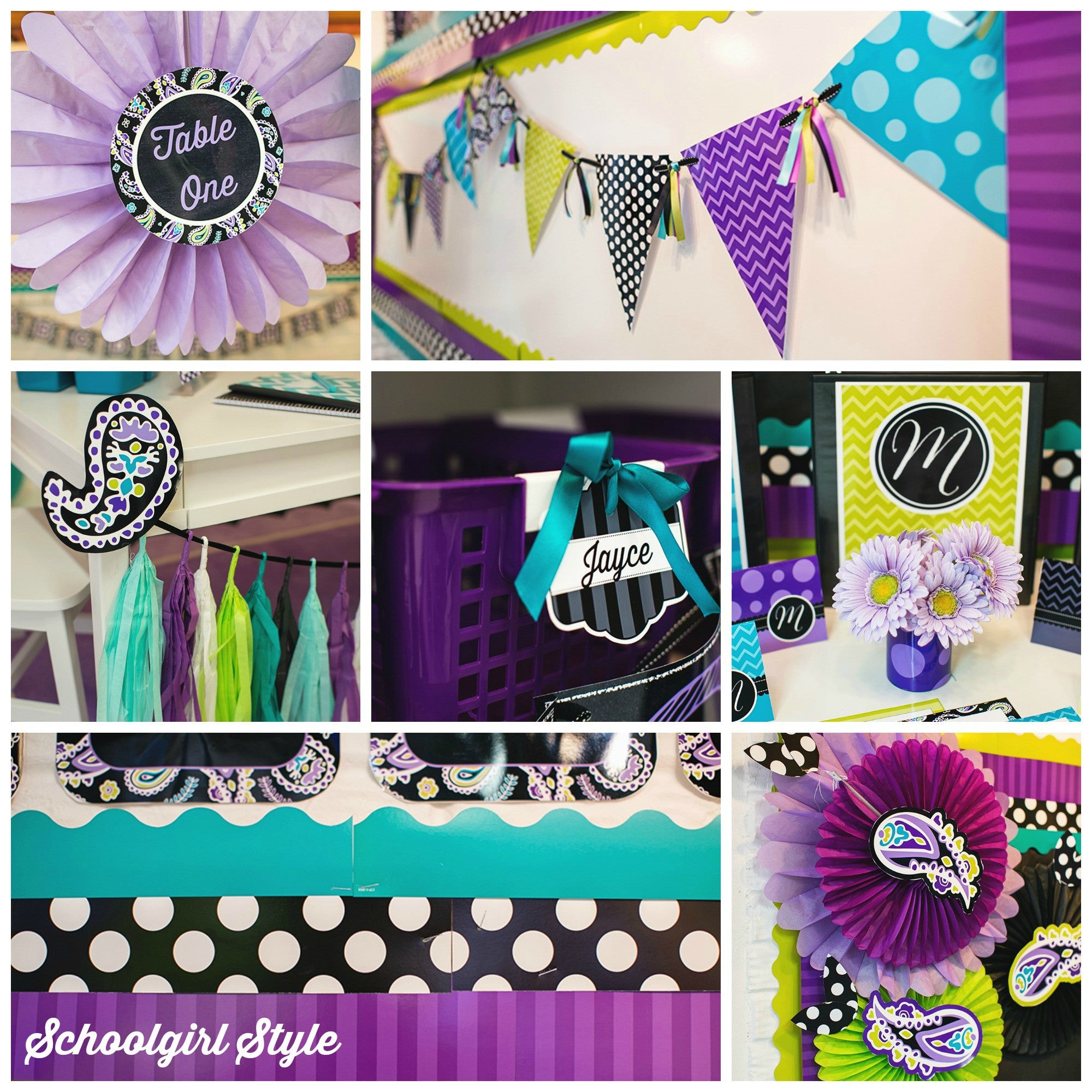 Midnight Orchid Paisley – Schoolgirl Style