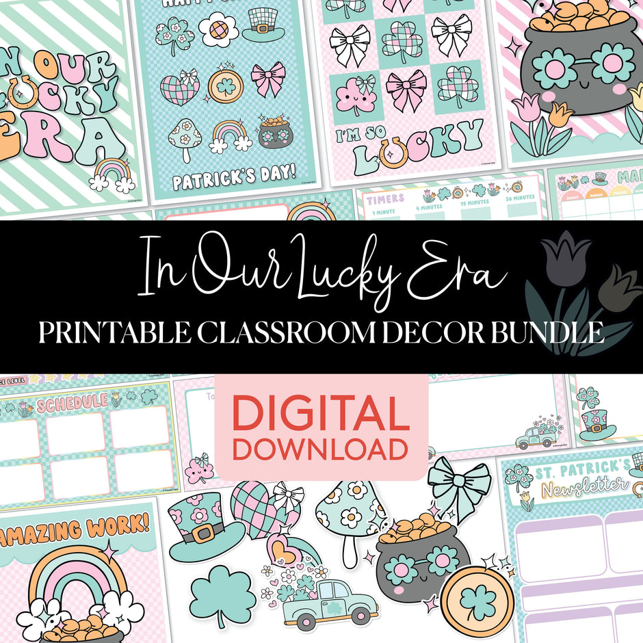 St. Patrick's Day Classroom Decor – Schoolgirl Style