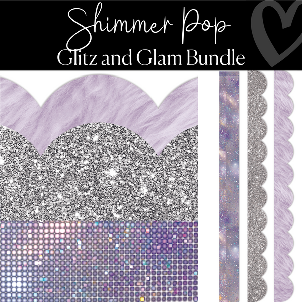 Glitz and Glam Border Bundle | Bulletin Board Borders | Schoolgirl Sty ...