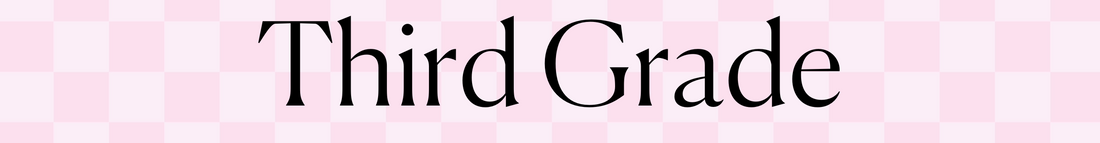 Third Grade Classroom Decor – Schoolgirl Style