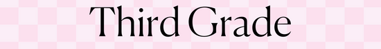 Third Grade Classroom Decor – Schoolgirl Style