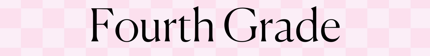 Fourth Grade Classroom Decor – Schoolgirl Style