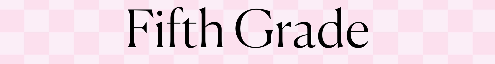 Fifth Grade Classroom Decor – Schoolgirl Style