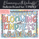 Blooming with Kindness Printable Bulletin Board Set – Schoolgirl Style