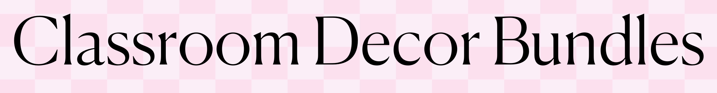 Classroom Decor Bundles – Schoolgirl Style