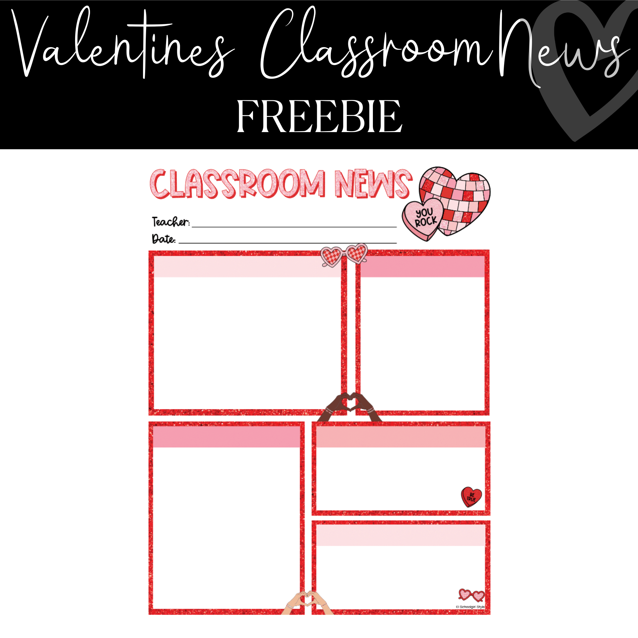 Valentine's Day Newsletter FREEBIE | Valentine's Day Resources | Schoo ...
