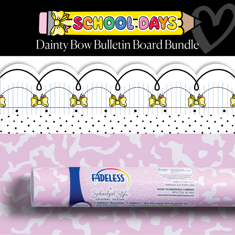 Bulletin Board Bundles – Schoolgirl Style