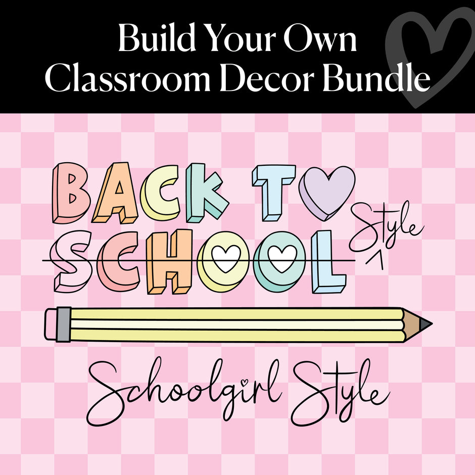 Classroom Decor Bundles – Schoolgirl Style
