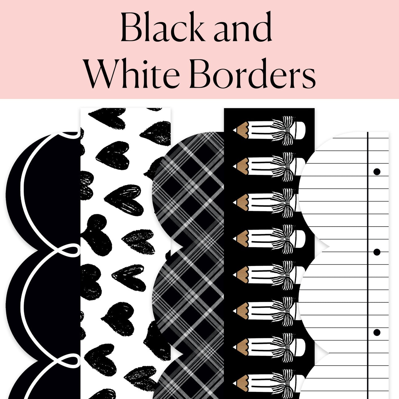 Classroom Bulletin Board Borders – Schoolgirl Style