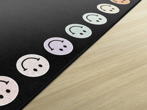 Smiley Faces All Around | Classroom Rugs | Schoolgirl Style
