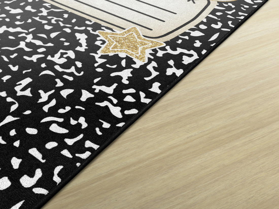 Fire Up Composition Notebook Classroom Rug by Schoolgirl Style