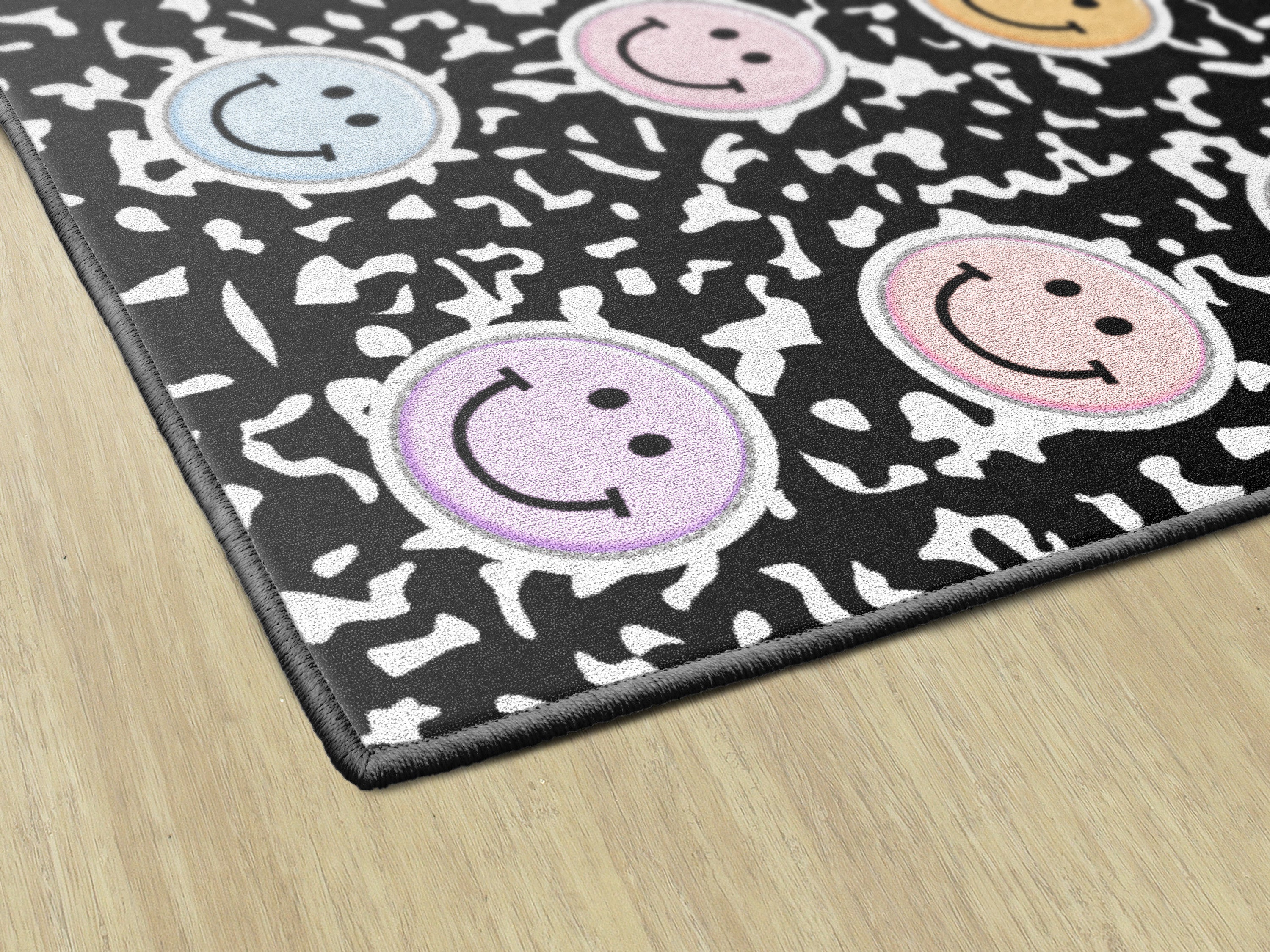 Composition Notebook with Smiley Sit Spots Classroom Rug by Schoolgirl ...