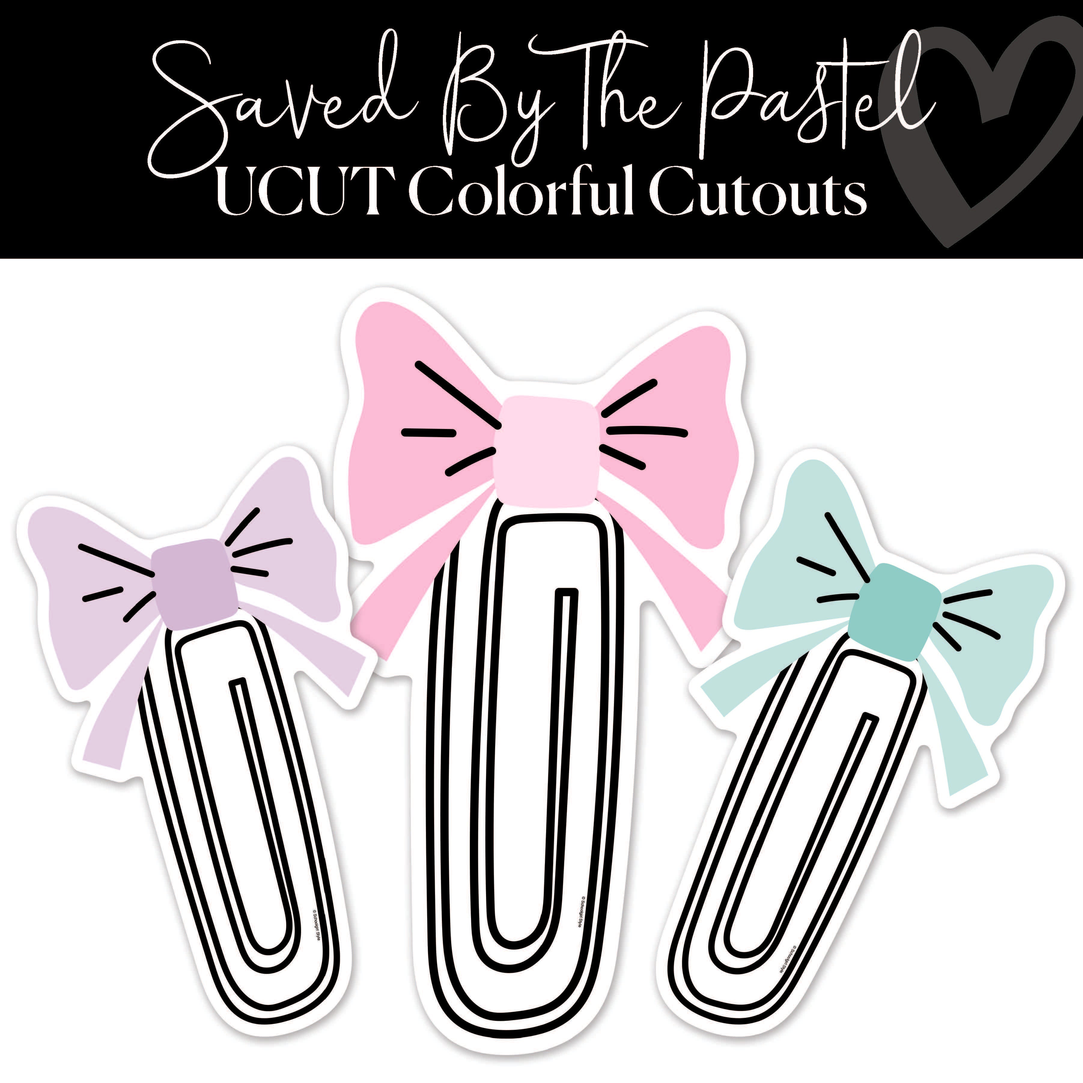 Saved By The Pastel Pre-Printed Classroom Decor Bundle – Schoolgirl Style