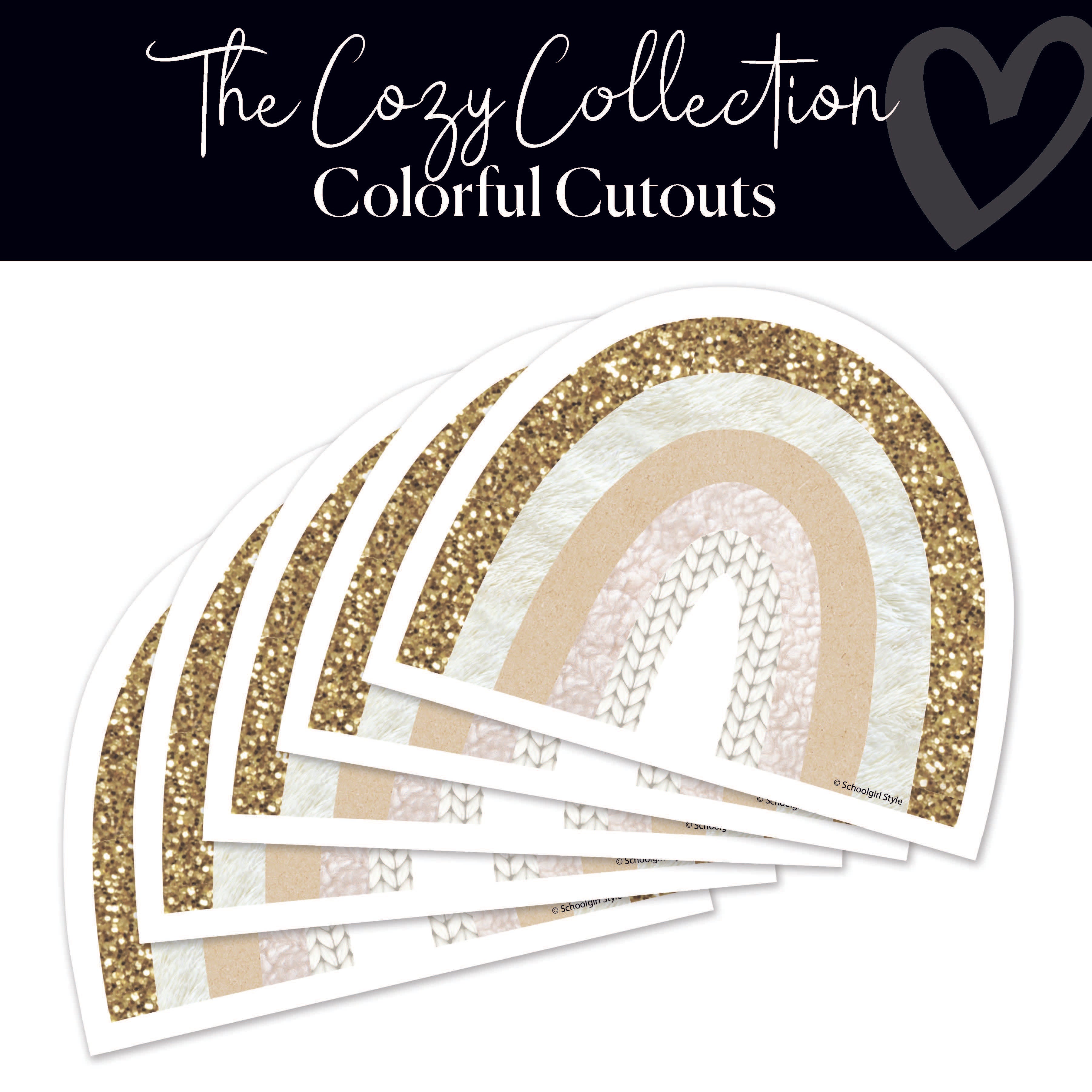 Rainbows | Classroom Cut Outs | Cozy | Schoolgirl Style