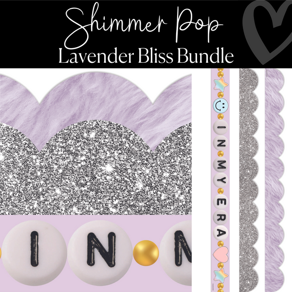 Lavender Bliss Border Bundle | Bulletin Board Borders | Schoolgirl Sty ...