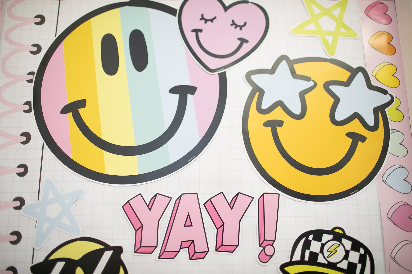 So Happy You Are Here Rainbow Pastel Classroom Door Decor | Emotional ...