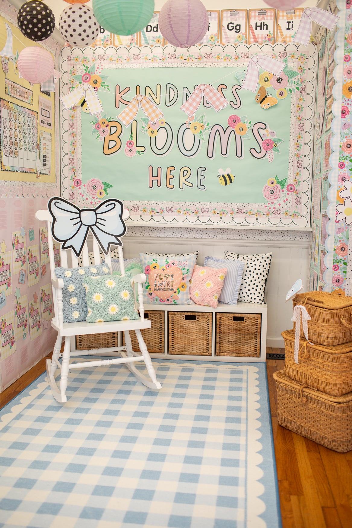 Pastel Floral Classroom Decor- Pretty In Pastel Lookbook – Schoolgirl Style