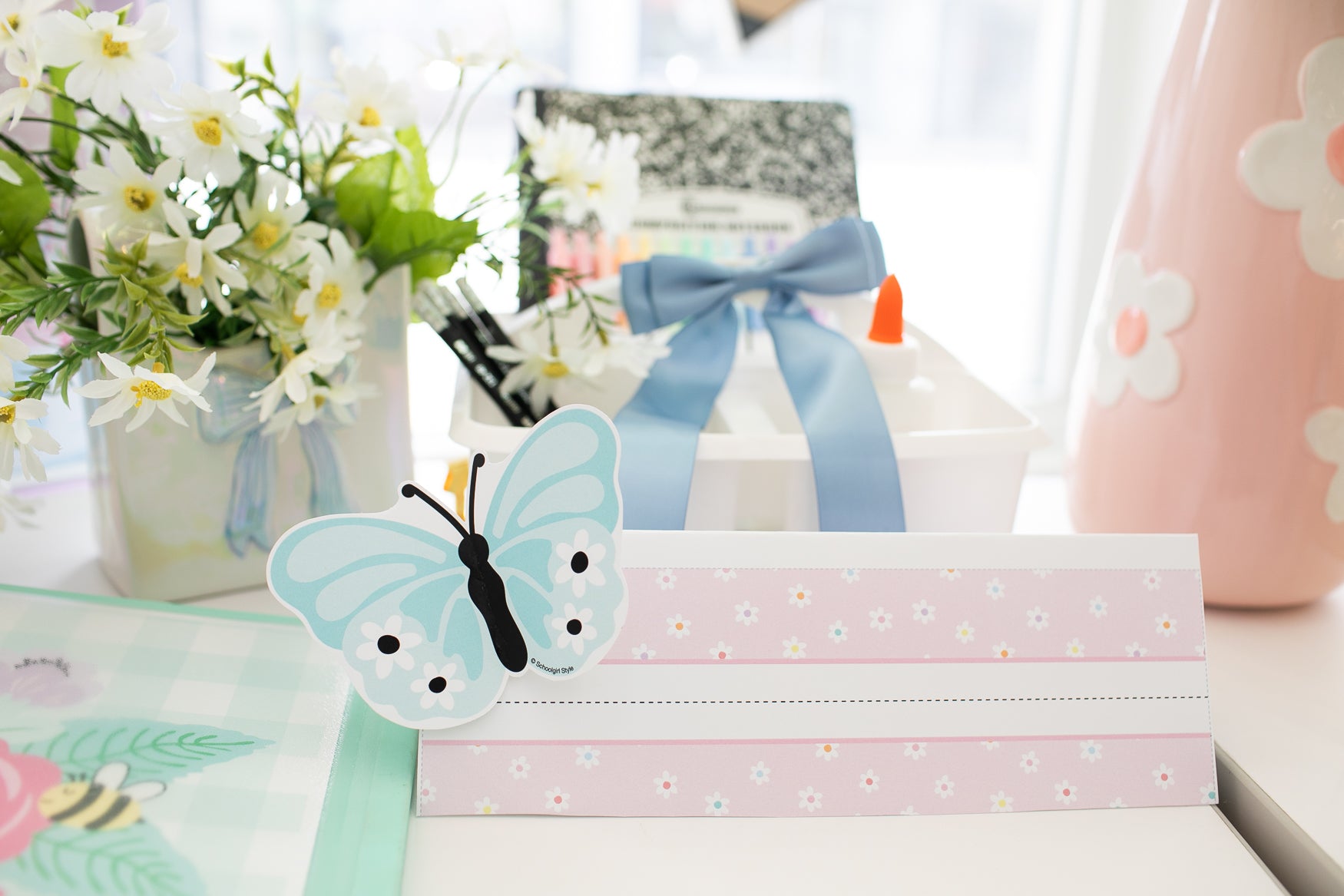 Pretty in Pastel Full Printable Classroom Decor Bundle – Schoolgirl Style